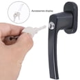 Lockable Window Handle With Key Stainless Steel Lockable Replacement Handle - Walmart.com