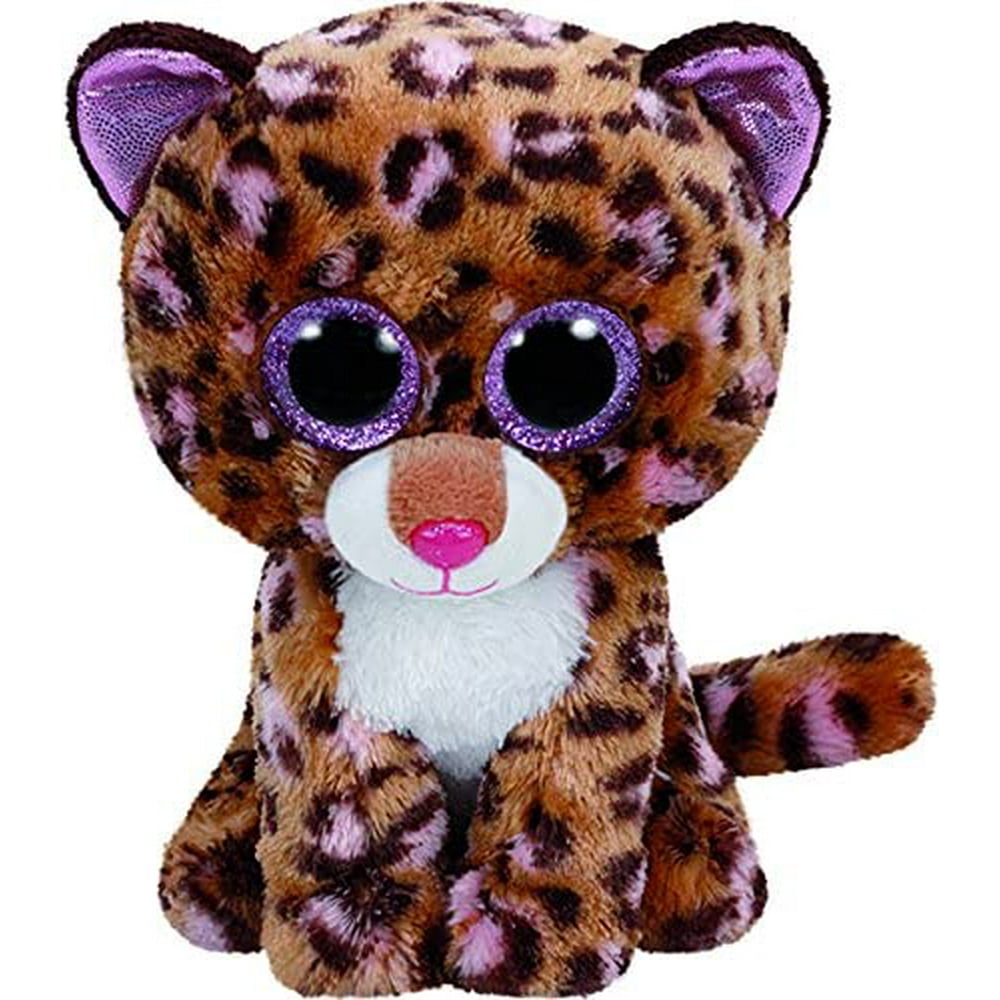 TY Beanie Boos - Patches the Leopard (Glitter Eyes) Small 6" Plush ...