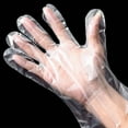 Disposable Plastic Gloves Transparent Waterproof Gloves for Kitchen ...