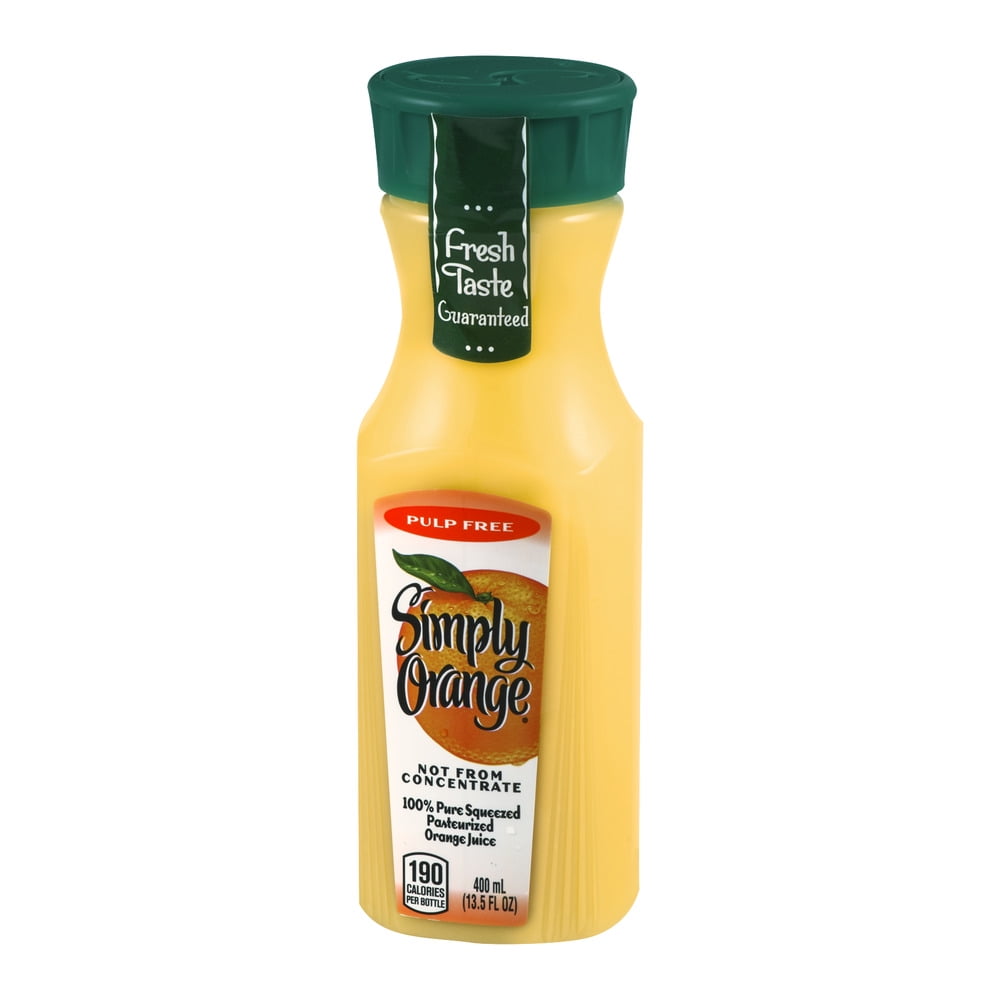 Orange juice simply store