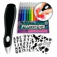 Splat Planet Graffiti Pen, Cordless Electric Airbrush Sprayer, Water ...