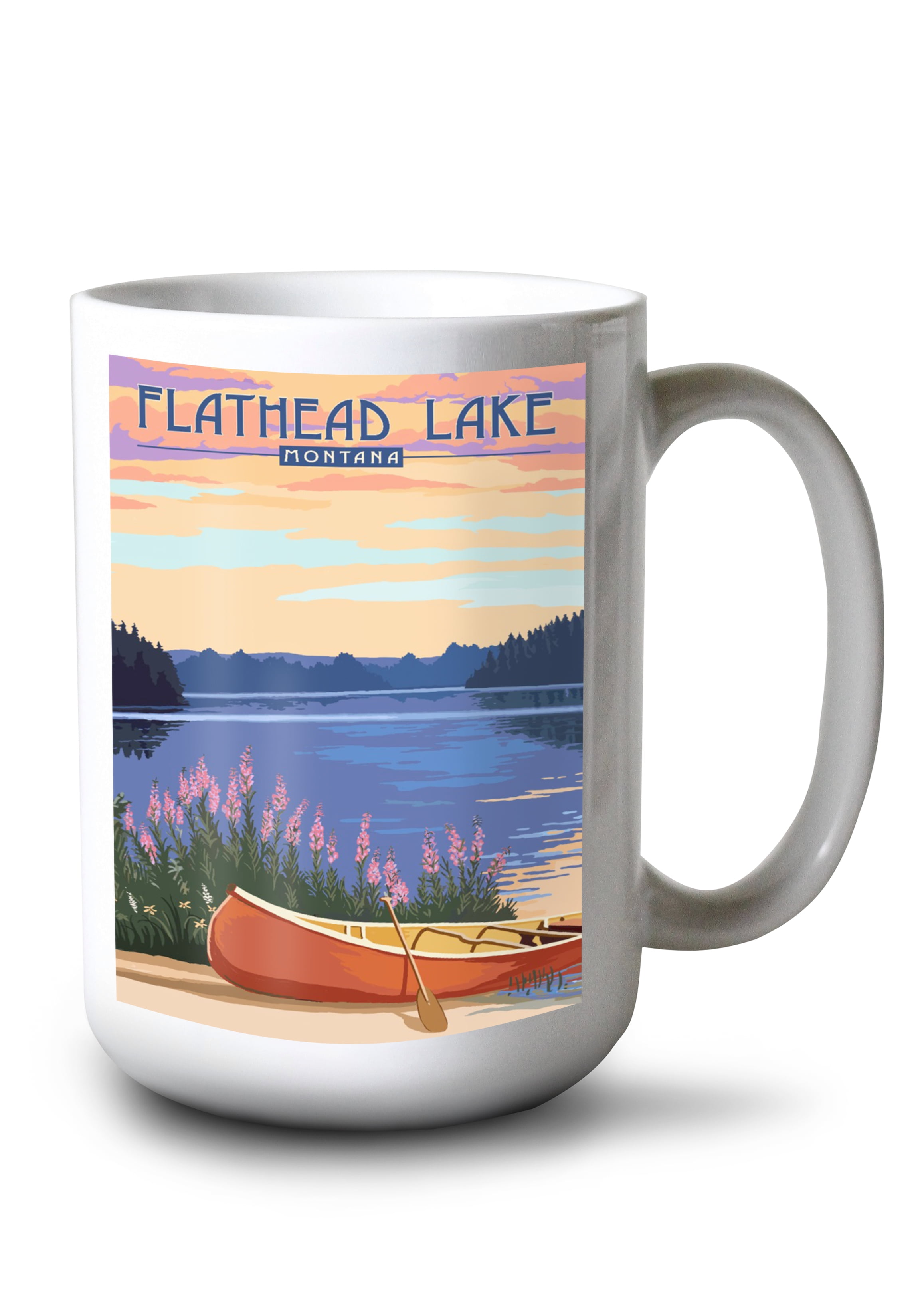 Drinkware Canoeing gift 11oz or 15oz tea cup gift for canoer I love ...