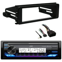 JVC KD-X380BTS Single DIN Bluetooth USB AUX AM/FM Radio Stereo LED Illumination SiriusXM Ready ...