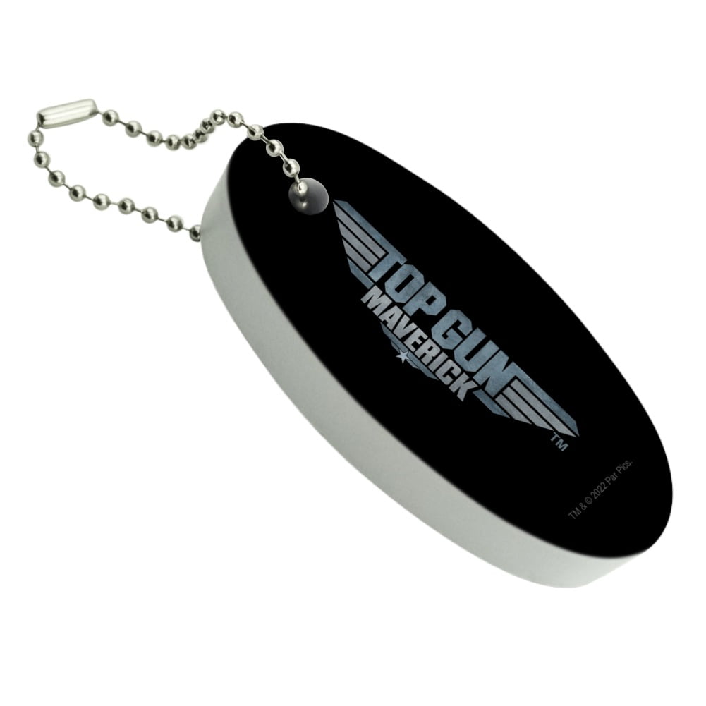 Top Gun: Maverick Logo Floating Keychain Oval Foam Fishing Boat Buoy ...