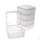 Paylak 12 Storage Square Clear Container For Crafts Beads Small Items ...