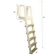 Confer Plastics Swimming Pool Ladder, Flip Up In-Frame, 18'' Wide ...