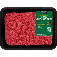 80% Lean / 20% Fat Ground Beef Chuck, 1 lb Tray, Fresh, All Natural ...