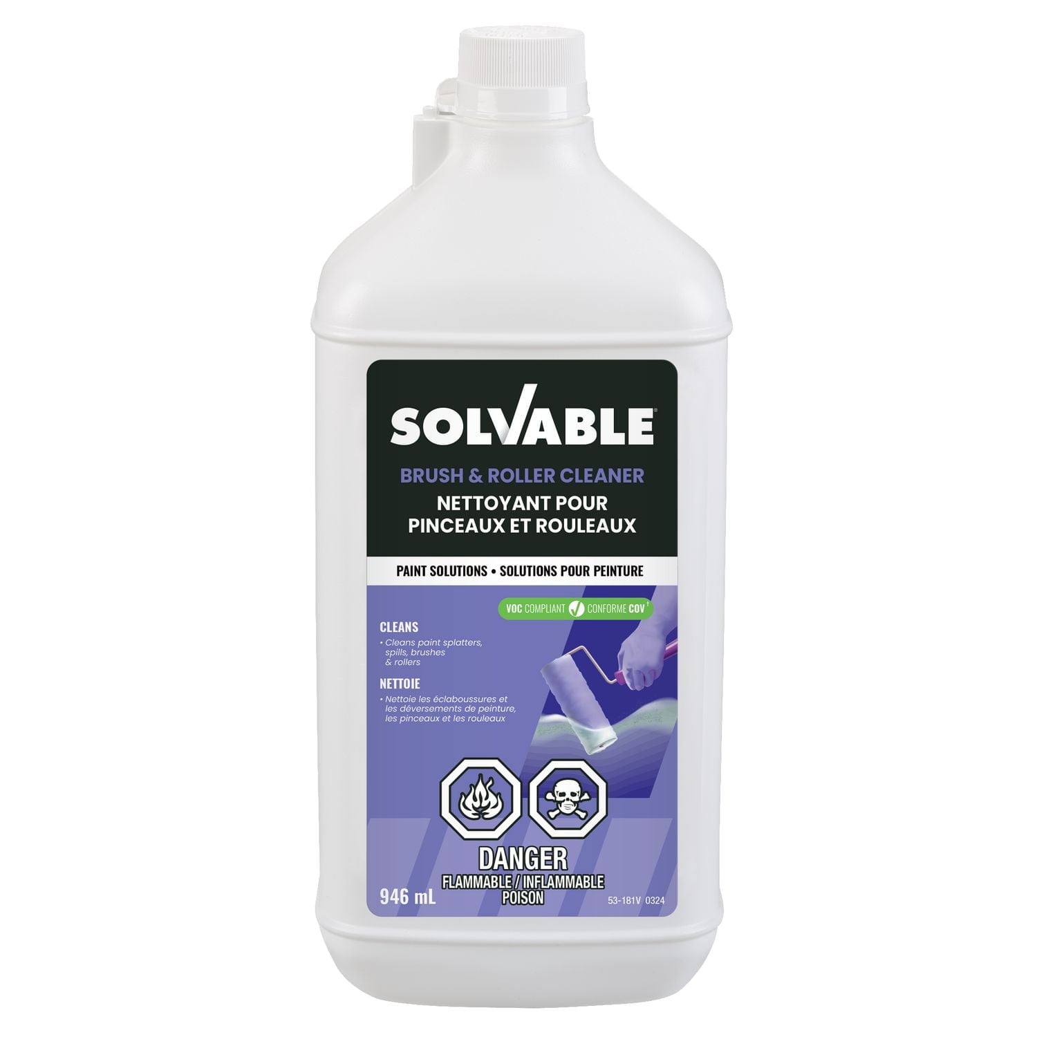 Click here for Solvable - Brush & Roller Cleaner  946 Ml 946ml prices