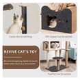 Cat e corner side table scratcher, DIY Cats Scratch Board, Sofa ...