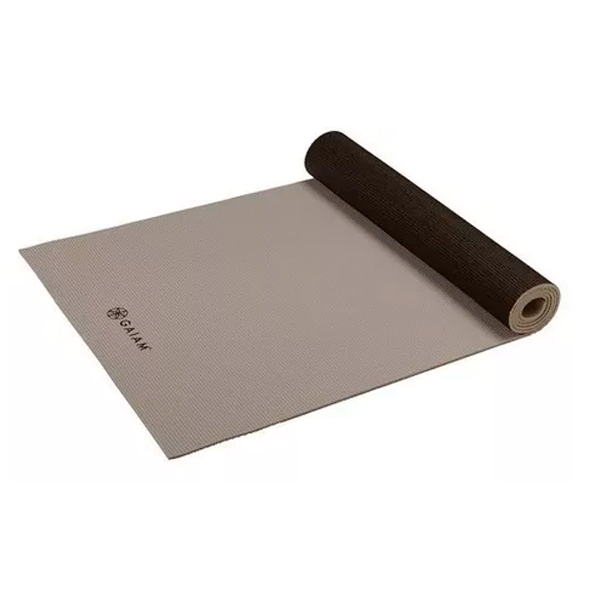 GAIAM Tapete para Yoga Reversible Gris Negro 5mm 173 x 60 cm ...