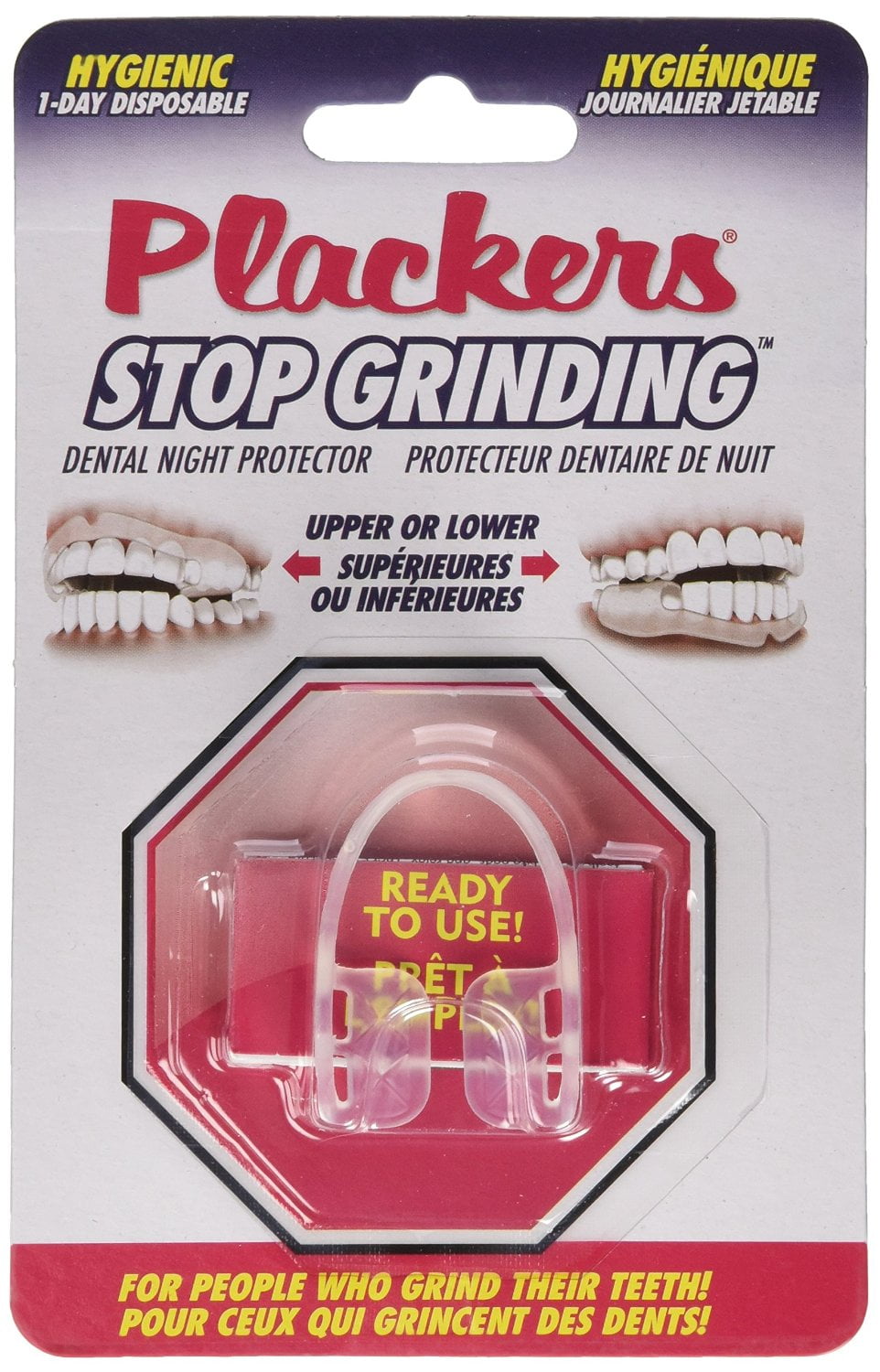 Plackers Stop Grinding Disposable Dental Night Protector - Walmart.com