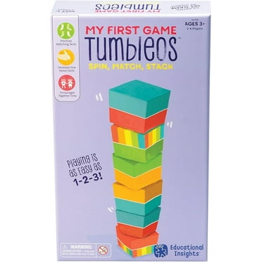 SmartGames Tower Stacks Castle Building Game with 80 Challenges for ...