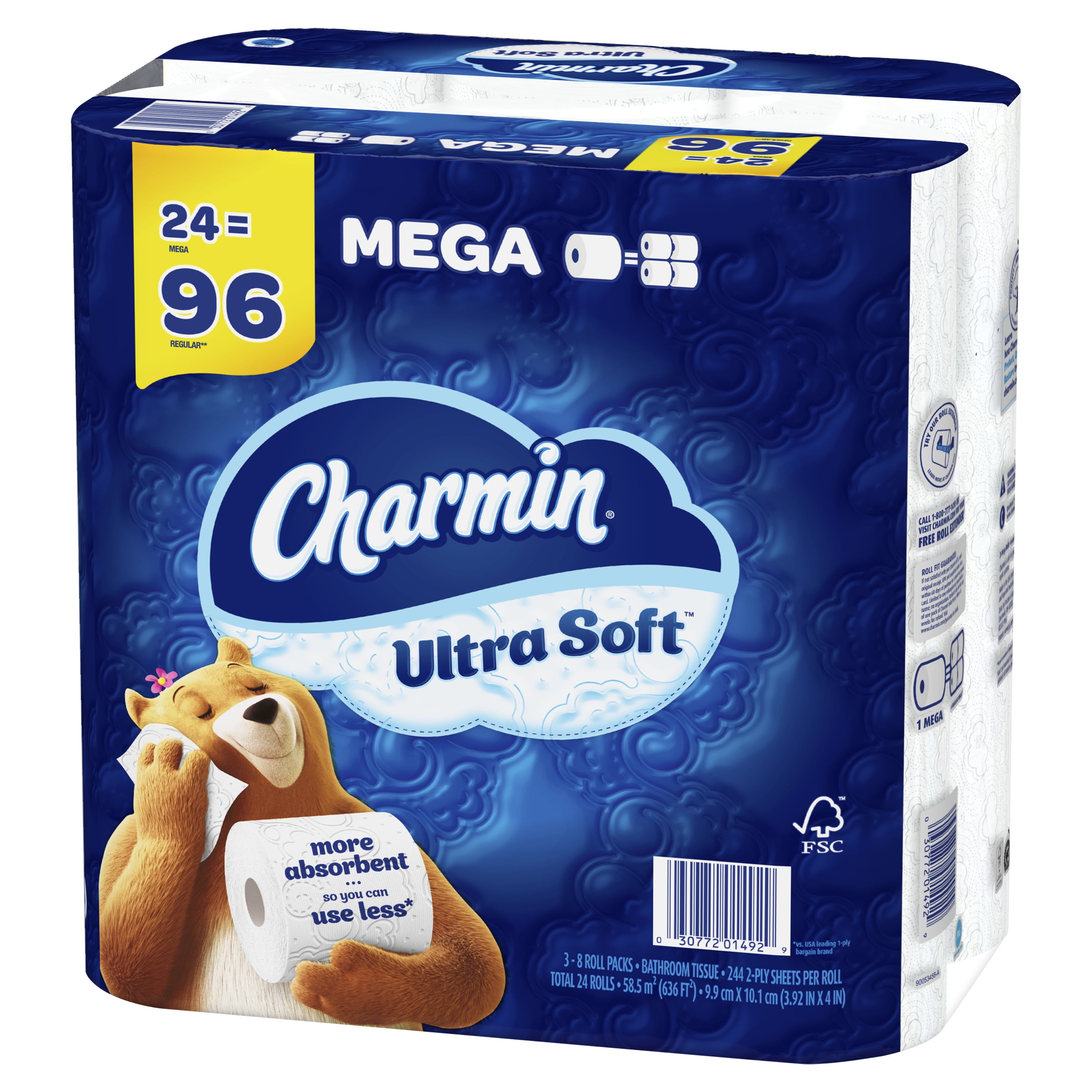 Charmin toilet paper mega rolls store