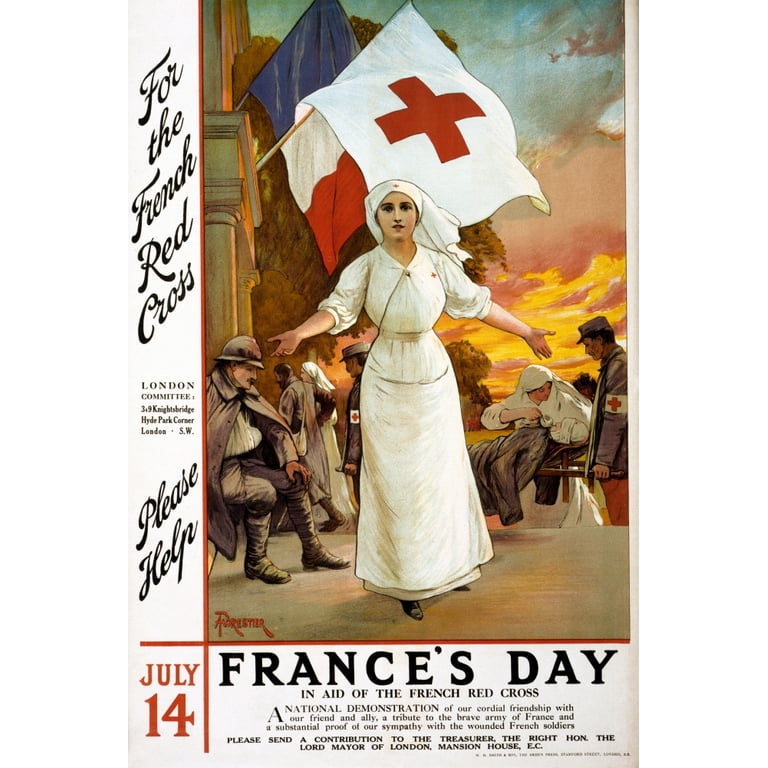 World War 1 Red Cross Posters