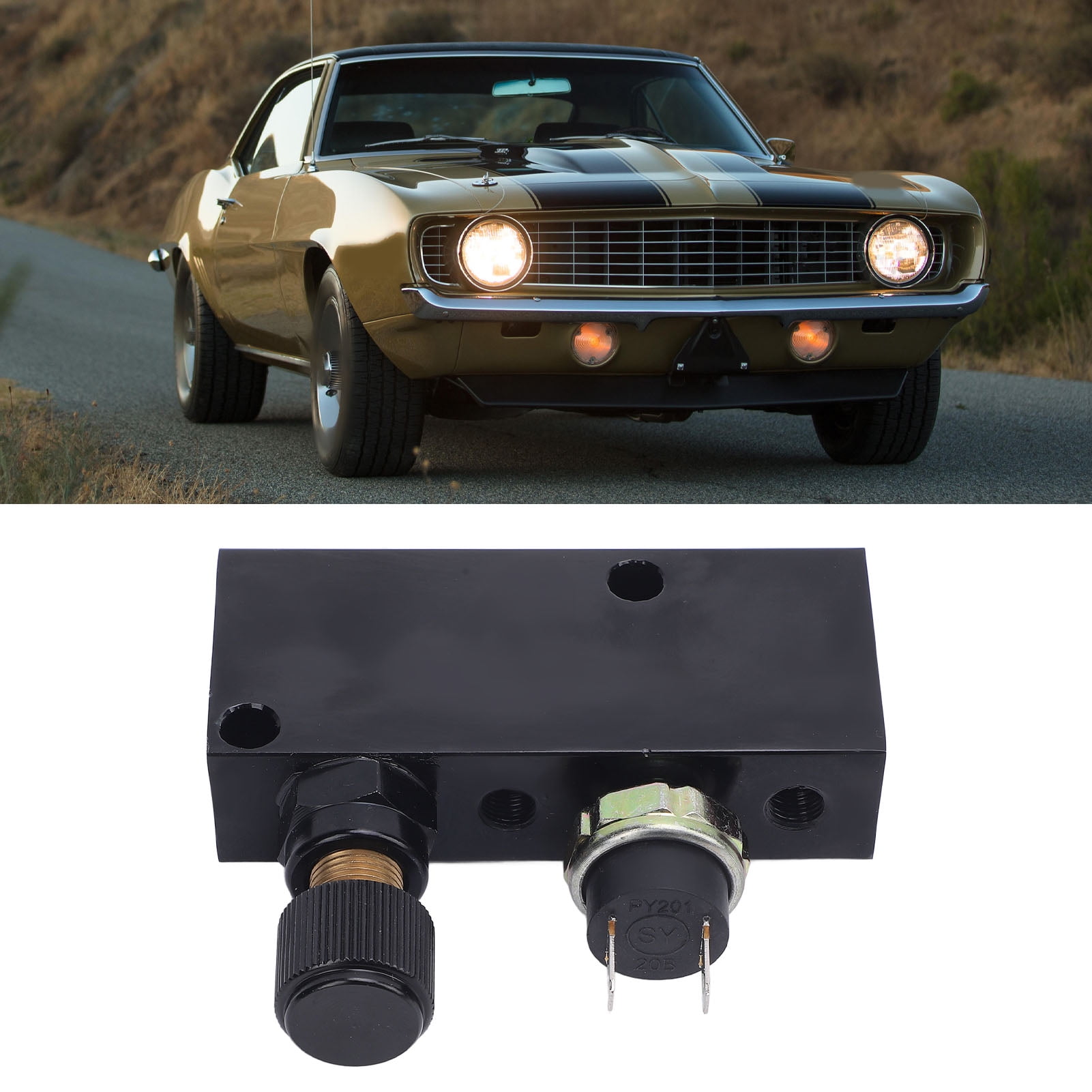 Valve Adjustable Brake Proportioning Valve with Distribution Block 3000 ...