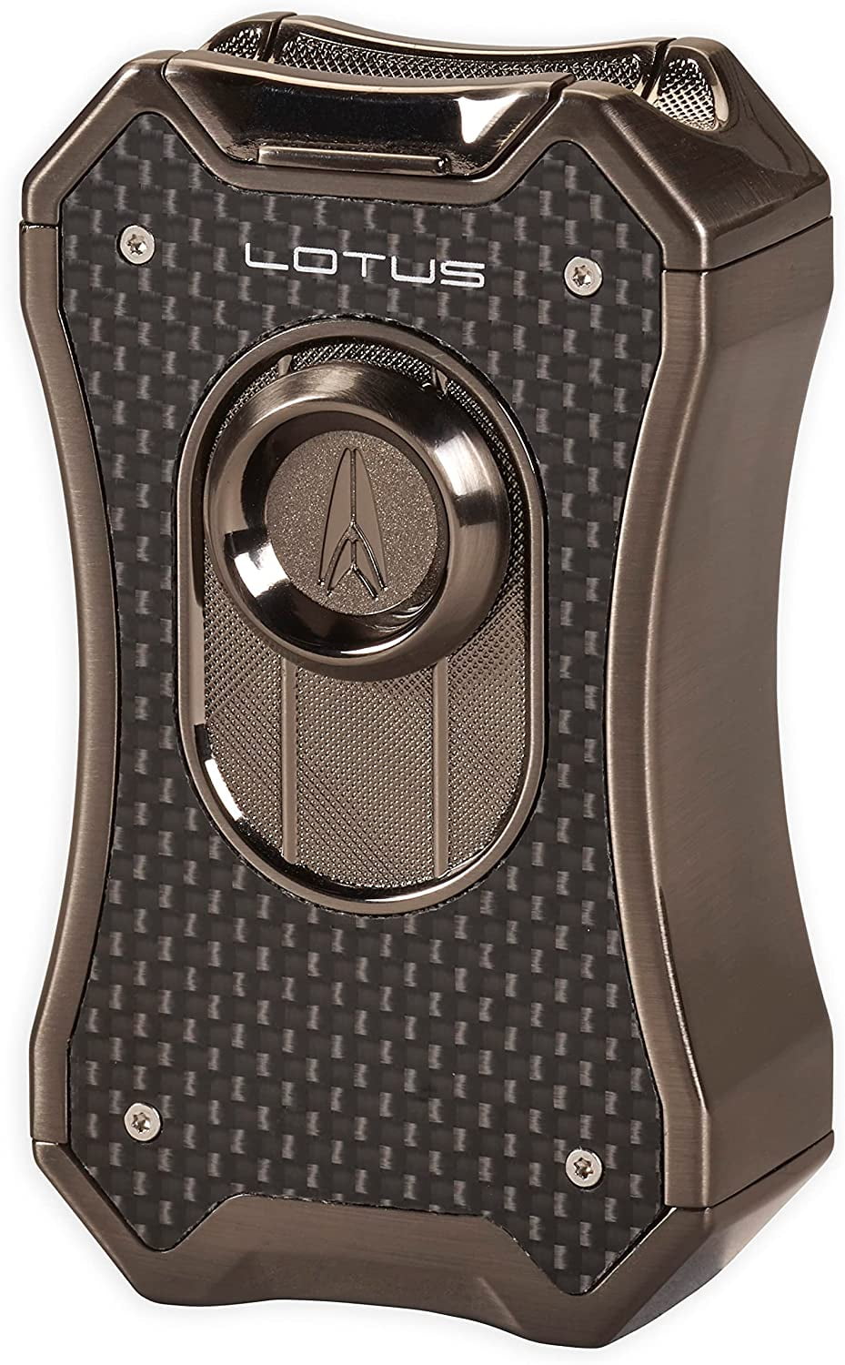 Lotus Emperor Table Cigar Lighter with Quad Wind-Resistant Torch Flames ...