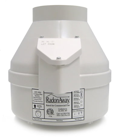 RadonAway XP201 Radon Mitigation Fan + 3x4 Install Kit - Walmart.com
