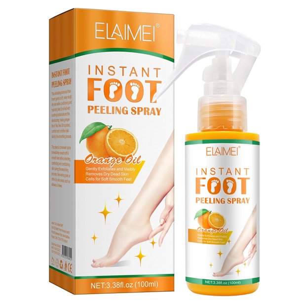 Foot Peel Spray,Foot Exfoliating Spray, Foot Peeling Spray that Remove ...