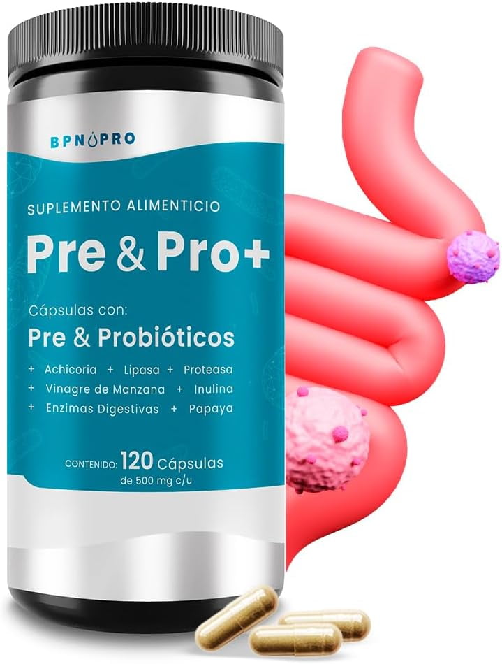 Suplemento con Probióticos Prebióticos Enzimas BPN PRO PRE-PRO05 ...