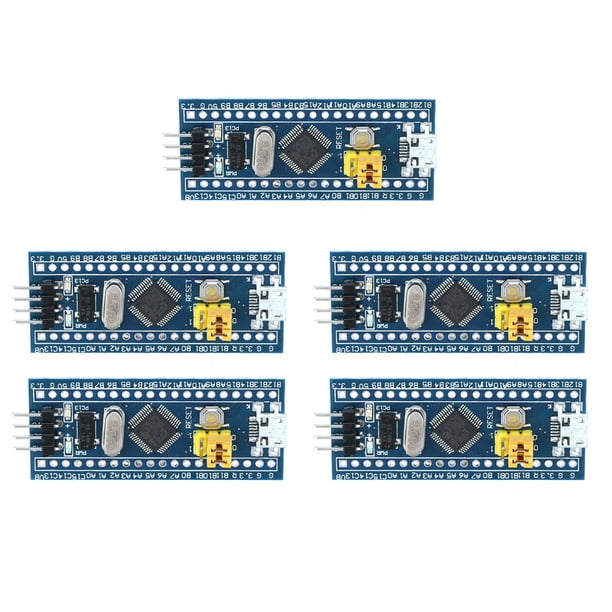 5 uds STM32F103C8 Arm STM32 Core tablero de aprendizaje Mini USB placa de sistema mínimo ...