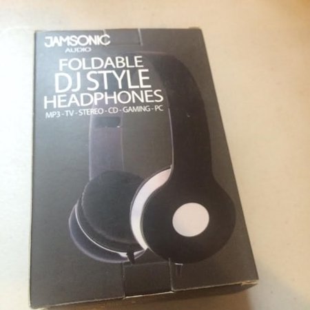 Jamsonic Foldable DJ Style Headphones BLACK - Walmart.ca