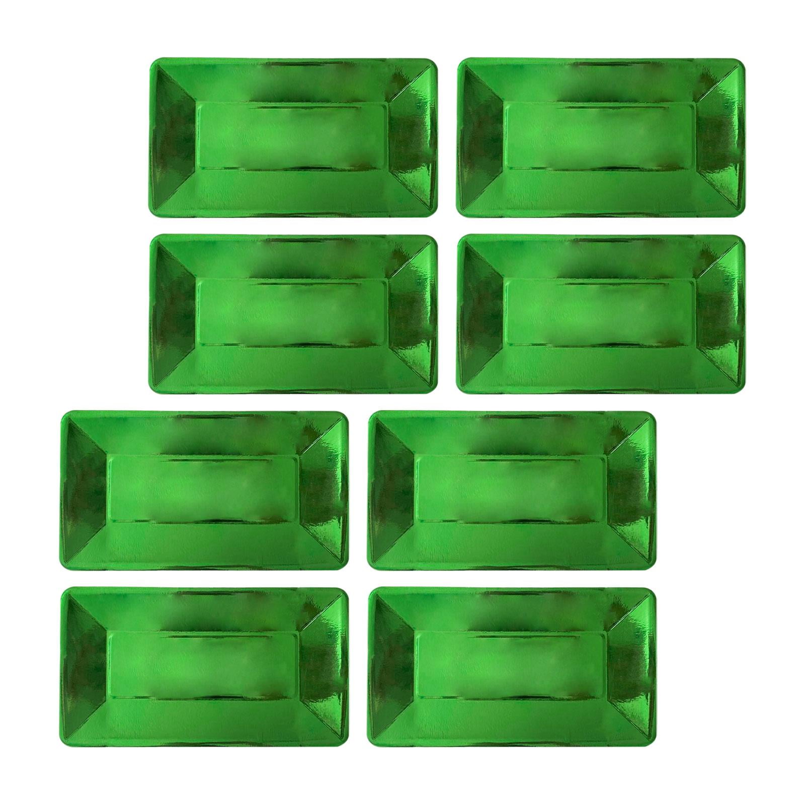 Click here for Luzkey 8 Pieces Disposable Plates Durable Party Pa... prices