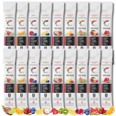 CELSIUS Energy Powder Sticks, Variety Pack, 30 Count, Rapid Absorption ...