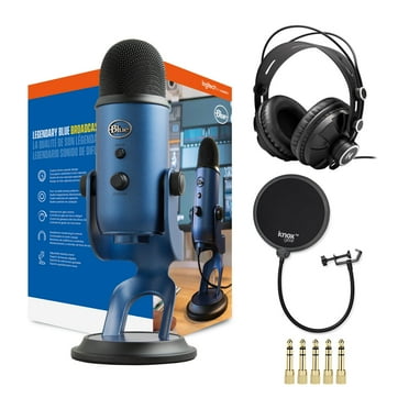 Blue Microphones Yeti USB Desktop Microphone - Gaming and Podcast PC ...
