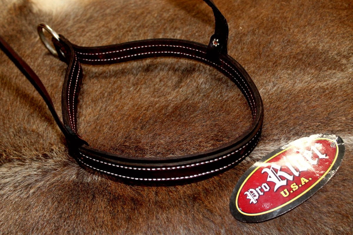 Horse Show Bridle Western Leather Barrel Racing Tack Rodeo NOSEBAND ...