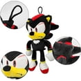 Sonic The Hedgehog Shadow Plushie, Soft Stuffed Collectible for Kids ...