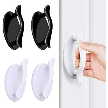 4 Pcs Self Adhesive Window Handle, Self Adhesive Handle, Sliding Door ...