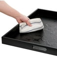 Ottoman Tray for Living Room: Modern Extra Large Black Serving ...
