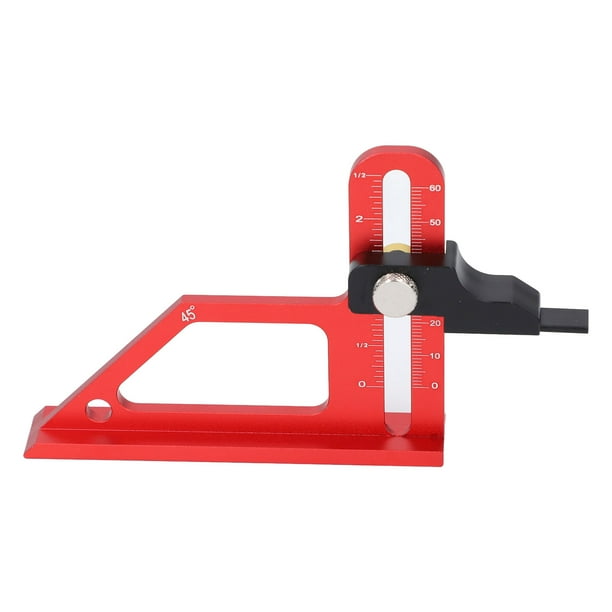 Table Saw Height Gauge, 0-60mm Metric Inch Scales Depth Height ...