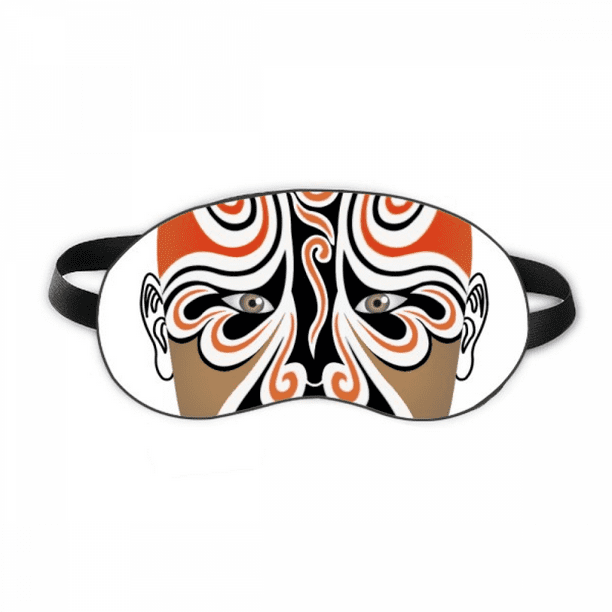 Opera de Beijing Peking opera Facial Mask Máscara de sueño | Walmart en ...