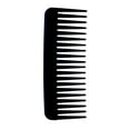 Besaacan Large Size Wide Tooth Comb Curling Comb 2Pc 031 Square Comb ...
