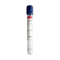 200 Tubes, Royal Blue Top, NO ADDITIVE 13x100mm, 6mL, PET - Walmart.com