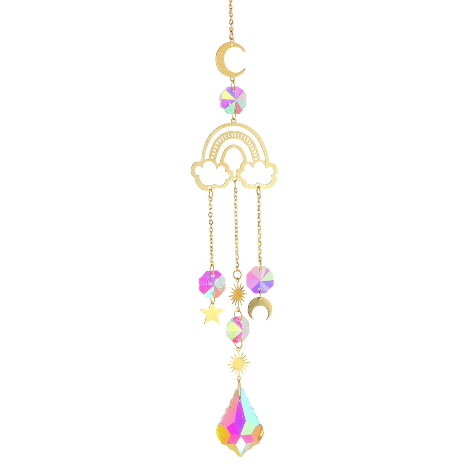 Yoone DreamySun Catcher Decorative Delicate Planetary Star Moon Droplet ...