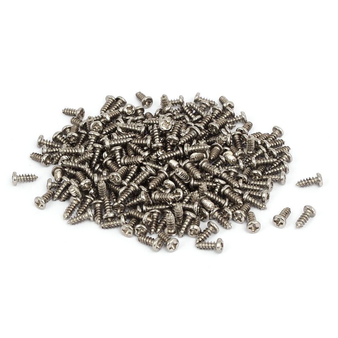 3mm x 8mm Phillips Drive Fully Thread Self Tapping Pan Head Screws ...