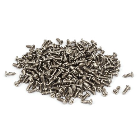 3mm x 8mm Phillips Drive Fully Thread Self Tapping Pan Head Screws ...