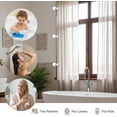 6 Pcs Shower Curtain Suction Cups,Shower Curtain Clips with Suction Cup ...