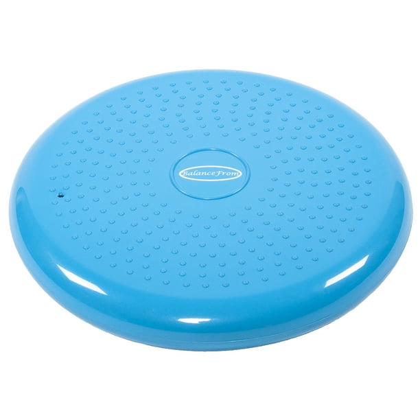 BalanceFrom Inflated Balance Disc Wobble Cushion Stability Core Trainer ...