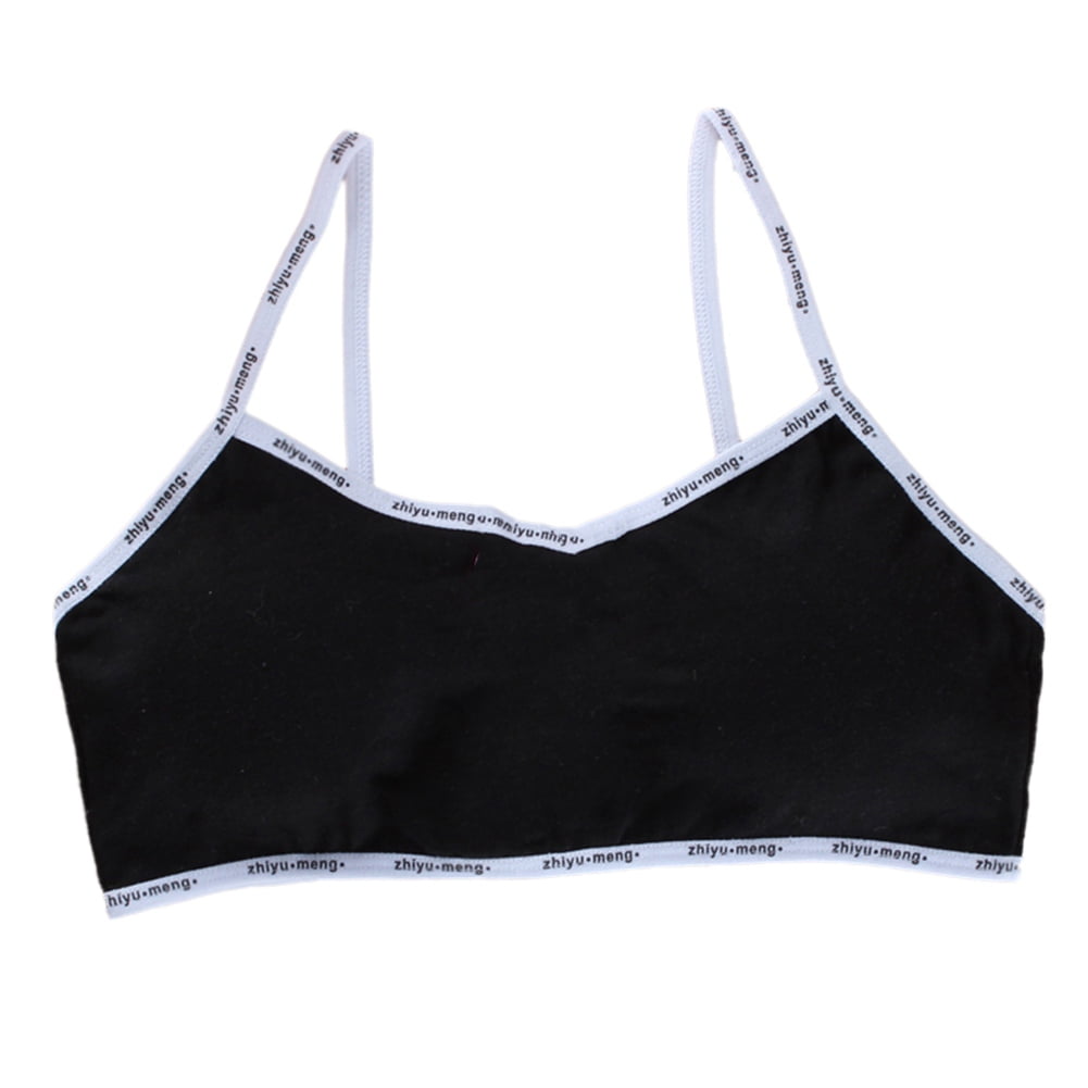 Big Girls Teen Girls Cotton Development Bra Crop Bra Cami Training Bra ...