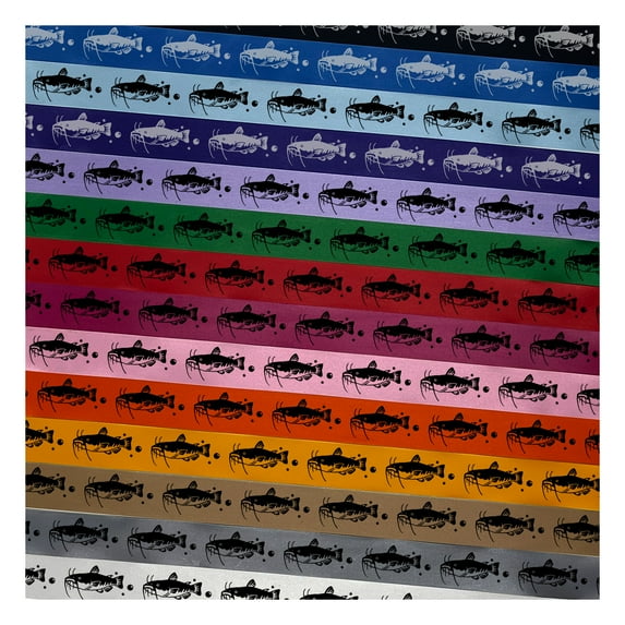 Freshwater Catfish Fish Fishing Satin Ribbon for Gift Wrapping Bows ...