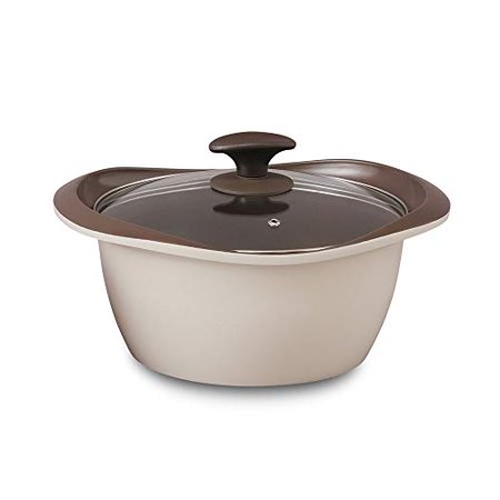 Iris Oyama Two-handed pan 24 cm Two-handed cookware IH Gas fire IH ...