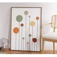 Affixzi Poster Living Room Abstract Art Flower Boho, Unframed Paper ...