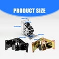 2Pieces Multipurpose Foldable Hinges Latches Home Accessory for Table ...