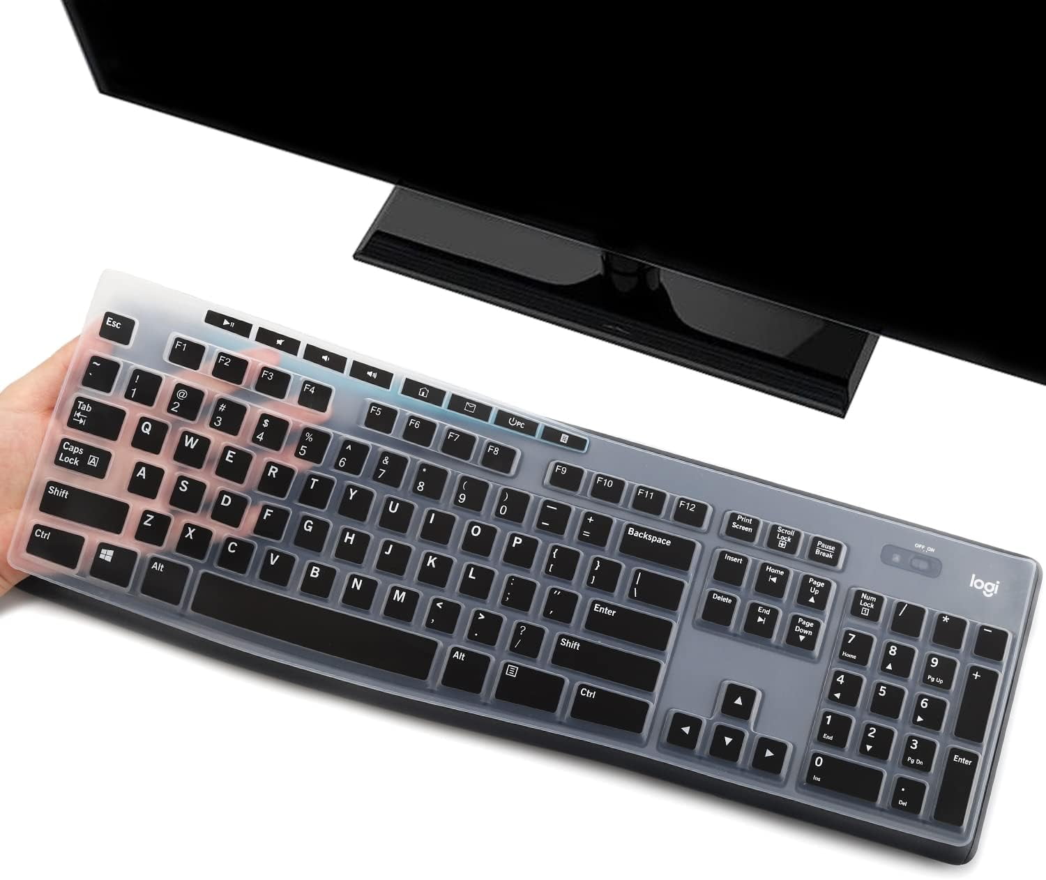 Keyboard Cover Skin for Logitech MK270 MK275 MK295 K200 K260 K270 MK200 ...