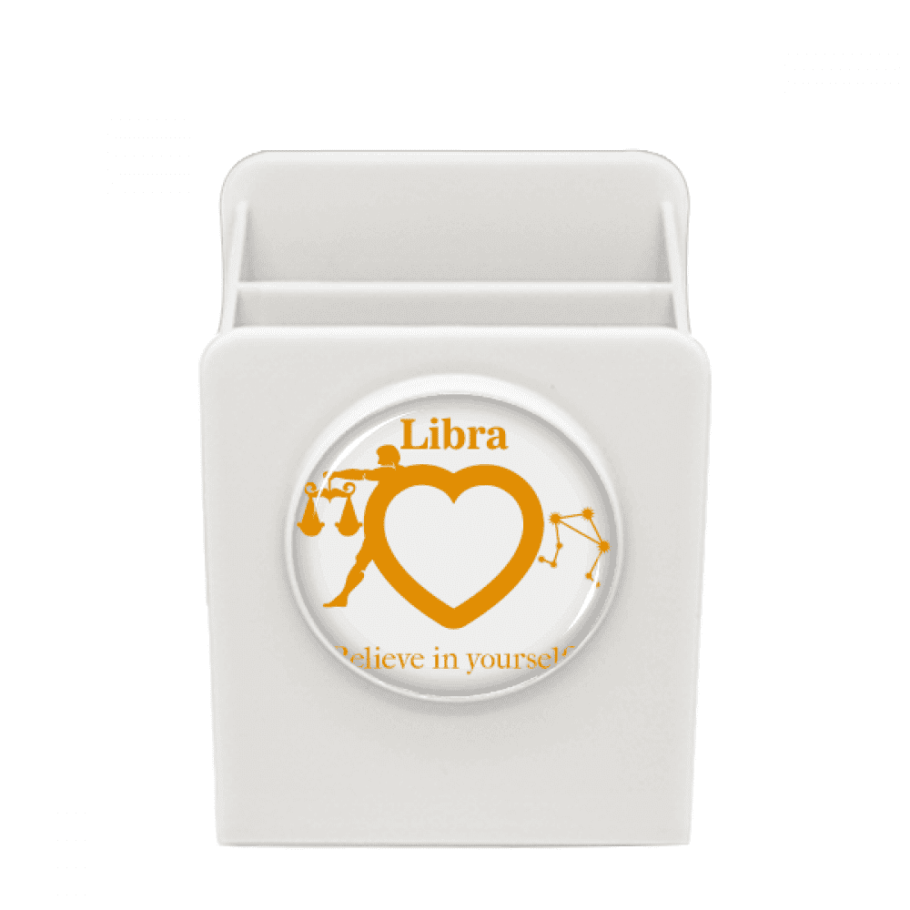 Motivation Constellation Love Libra Desk Pencil Holder Cup Pen ...