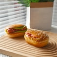 Aurgiarme Imitation Hamburger Props Window Display Accessory Artificial ...