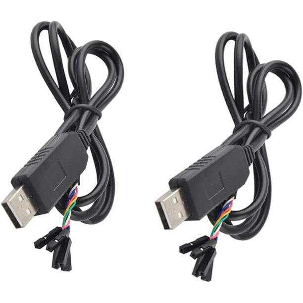 USB to TTL Serial Cable Adapter FTDI Chipset FT232 USB Cable TTL 3.3V ...